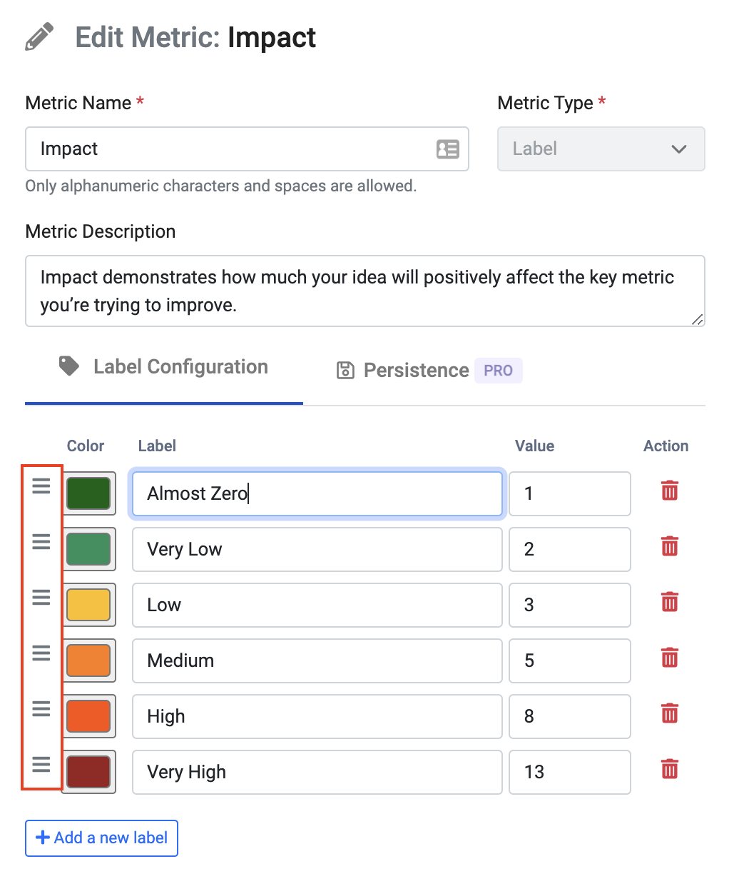 v1.2.14 - Metric Cloning and Label Sorting